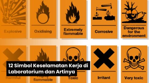 12 Simbol Keselamatan Kerja di Laboratorium dan Artinya